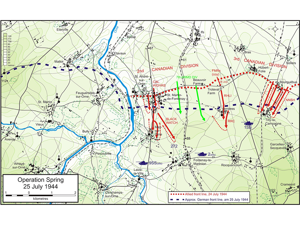 Forgotten Fights The Canadian Black Watch At Verrières Ridge July